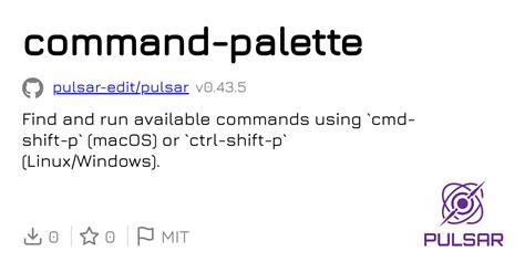 Command Palette
