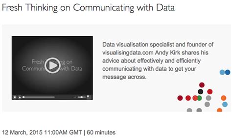 Promoting An Upcoming Tableau Webinar Data Viz Excellence Everywhere