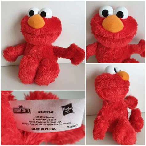 Hasbro Sesame Street Elmo Talking 10” Plush Toy Interactive 2010 £1499