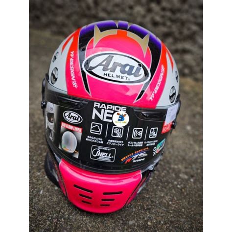 หมวกกันน็อคเต็มใบ Arai Rapied Neo Harada 🦇🌌 ของแท้ 100 จากผู้ผลิต