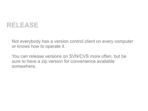 Lessons Learned Maintaining Open Source Actionscript Projects Ppt