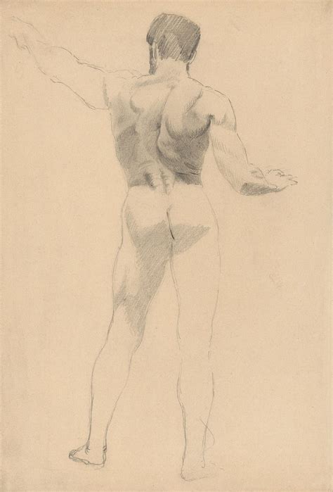 Male Nude From Behind Free Photo Illustration Rawpixel