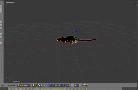 Modeling Rotate The Model When The Axes In The Edit Mode Are Different From The Object Mode