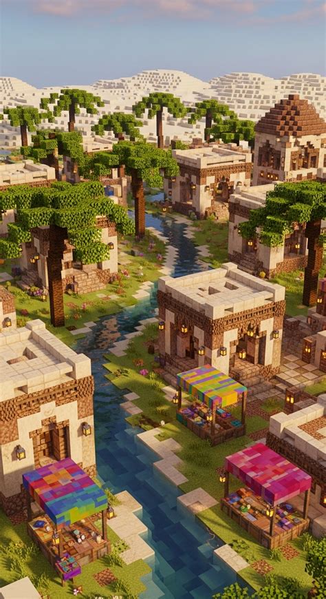 Minecraft Village Layout Ideas