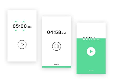 40 Great Examples Of Timer App Ui Designs Smashfreakz