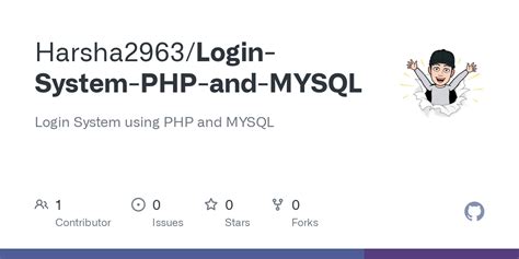 Github Harsha Login System Php And Mysql Login System Using Php And Mysql