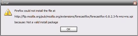 Firefox Cant Install Anything Web Browser Discussion Support Neowin