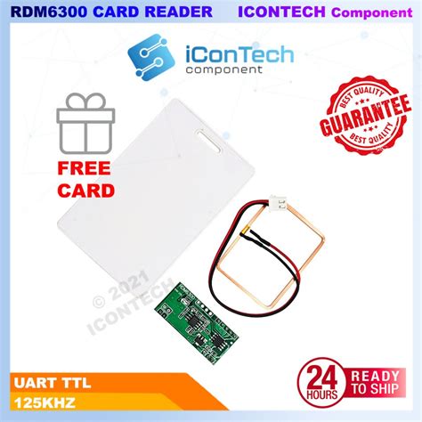 Rdm6300 125khz Rfid Card Reader Module Arduino Accesosories Shopee