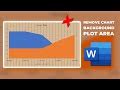 How To Remove Chart Background From Plot Area In Word The Graphic Home