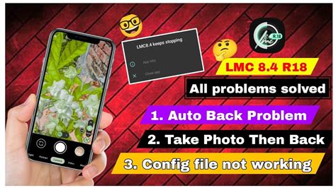 lmc 8 4 r18 crash and auto back problem solved😱🔥🤔 lmc 8 4 all problems