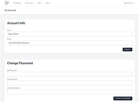 github kodmodlu laravel vue3 admin panel
