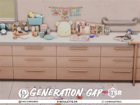 Generation Gap Clutter Cc Sims 4 Syboulette Custom Content For The Sims 4