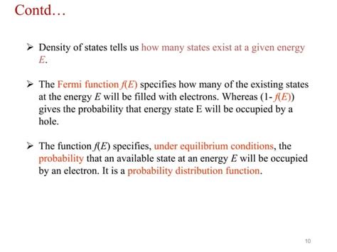 Fermi Dirac Distribution Pptx Physics Science