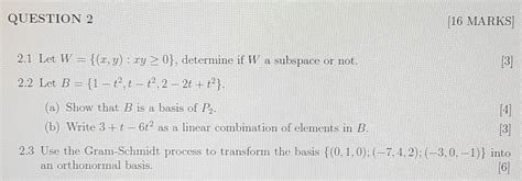 Solved Question 2 16 Marks 3 21 Let W X Y Ry