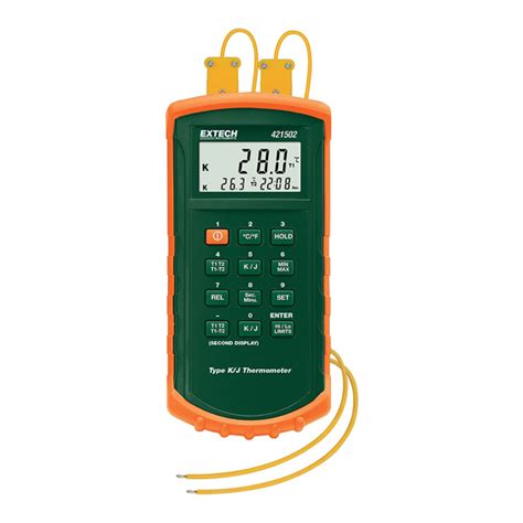 EXTECH INSTRUMENTS 421502 USER MANUAL Pdf Download ManualsLib