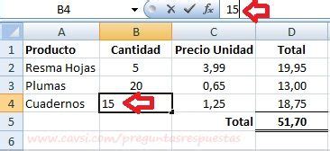 Cómo introducir datos en Excel Just EXW