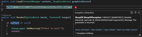 Shader Runs In OpenGL But Crashes In DirectX Graphics Community MonoGame