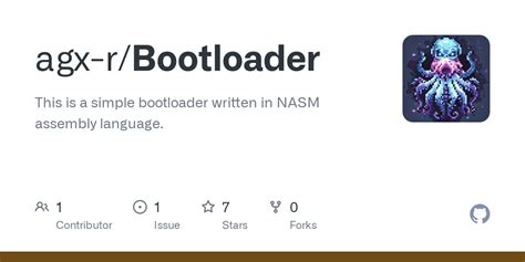github agx r bootloader this is a simple bootloader written in nasm