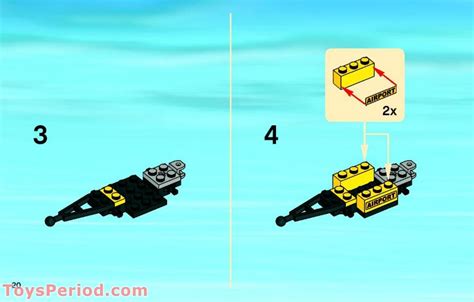 LEGO 3182 Airport Instructions and Parts List