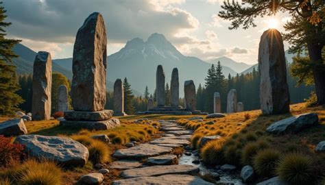 Free Ancient Stone Circle Image Monoliths Stones Megalithic