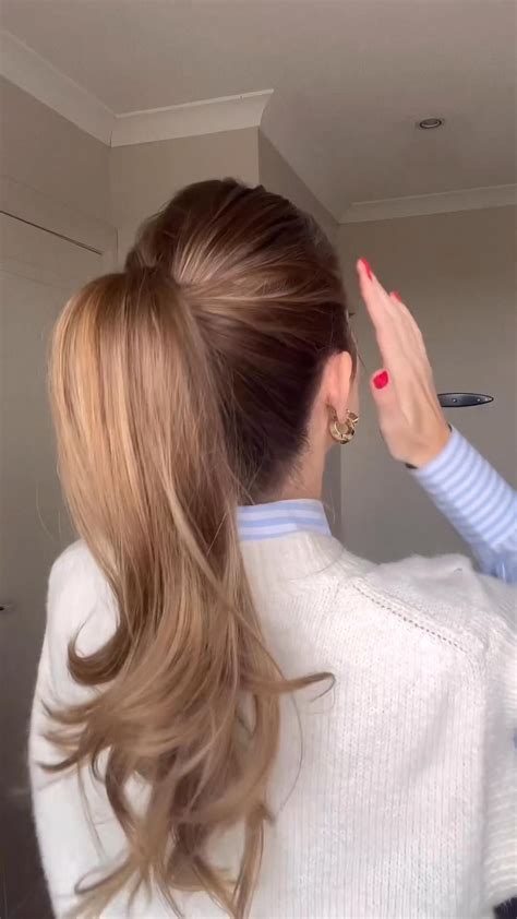 Ponytail Hairstyles Easy Artofit