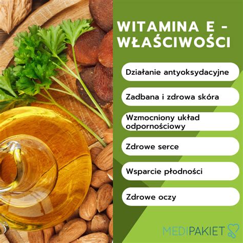 Witamina E Rola W Organizmie I źródła Medipakiet