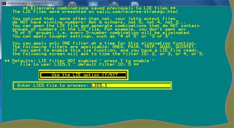 Lottery Lotto Strategy In Reverse Turn Loss Into Win