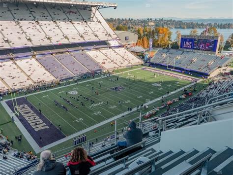 Husky Stadium Seating Chart Rows