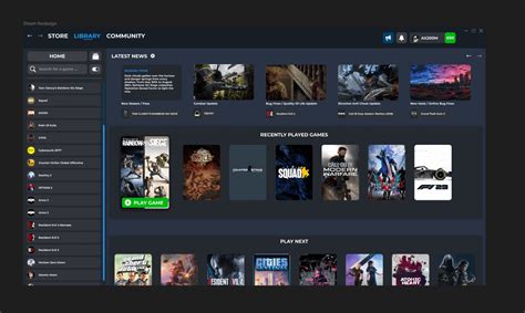 Steam Ui Redesigned Rvalve