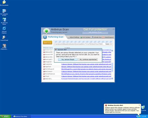 Antivirus Scan Removal Report