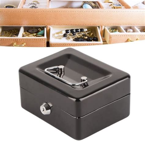 Keenso Coffret En Métal 6 Compartiments Sécurité élevée Avec Plateau à