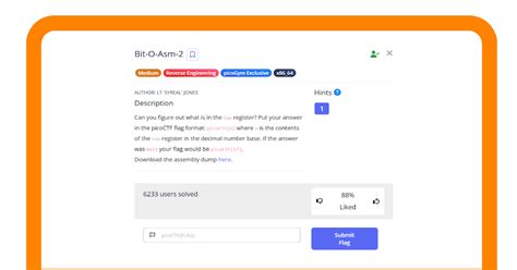 Elektronika I Programowanie Picoctf Bit O Asm 2