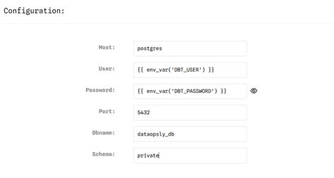 Env Variable Dataopsly Docs