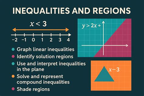 Inequalities And Regions Learn