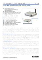 LTE G G Fanless Embedded Computer Axotec Technologies GmbH PDF Catalogs Technical