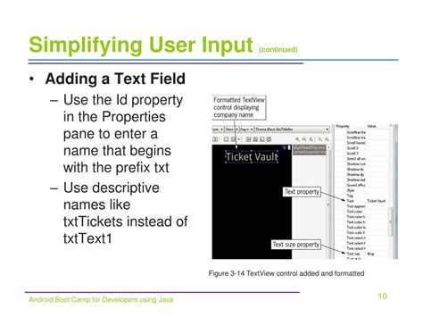 Ppt Chapter 3 Engage Android User Input Variables And Operations Powerpoint Presentation