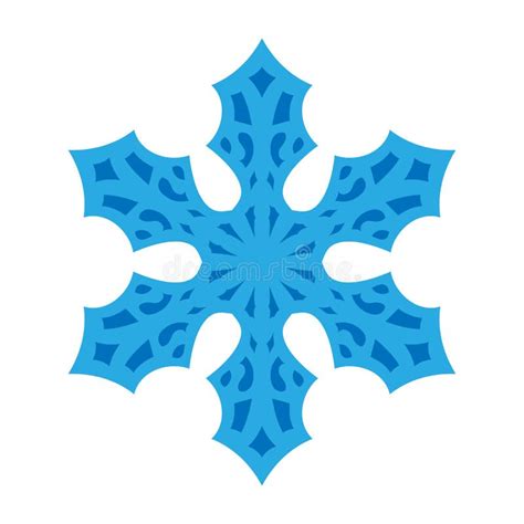 Snowflake Vector Icon Stock Vector Illustration Of Geometric 128785791 Snowflake Vector Icon Stock Vector Illustration Of Geometric 128785791
