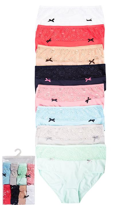 Трусики женские 8шт. - Nicoletta