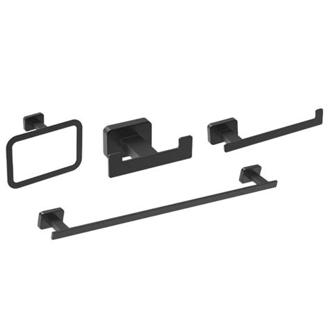 4 Pcs Box Set Black Ceramic Wholesaler