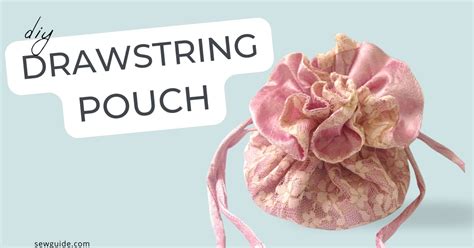 Drawstring Pouch Free Diy Pattern And Sewing Tutorial Sewguide