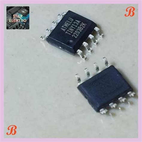 Jual Elk Atmelu Tiny13a Sop 8 Smd Atmel Attiny13a Ssu Ic 8 Bit