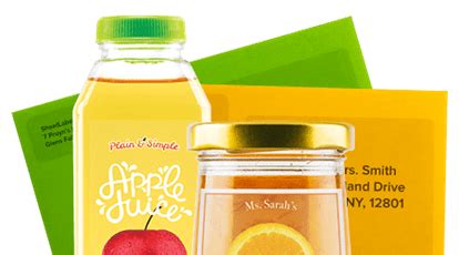 Clear Labels Sleek Professional Versatile SheetLabels Com