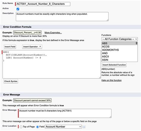Improve Data Quality With Salesforce Validation