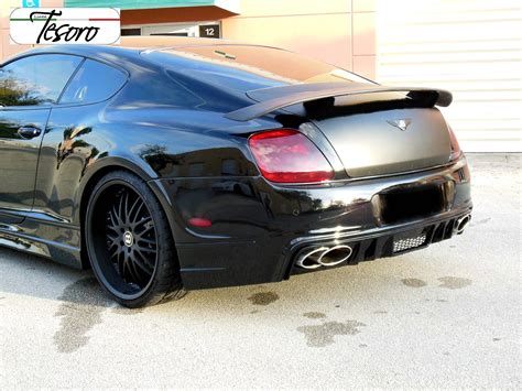 2005 2011 Bentley Continental Gt Linea Tesoro Rear Trunk Wing Spoiler