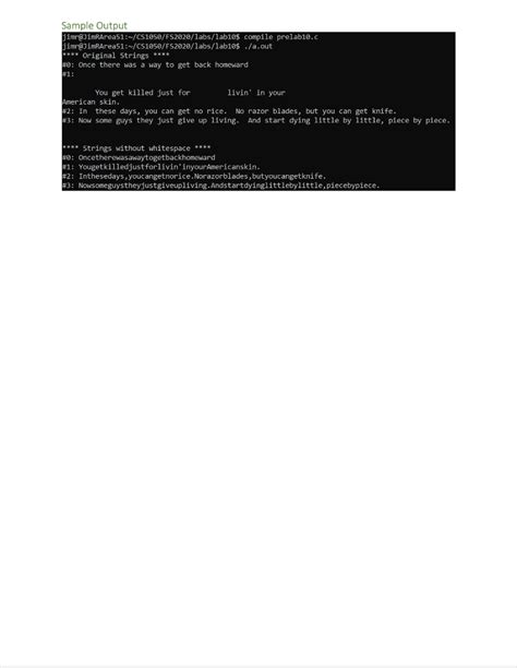 Solved CS Prelab Fall Concepts To Practice Chegg Com