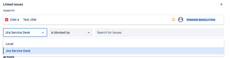 auto transition jsm issue by jira software issue t