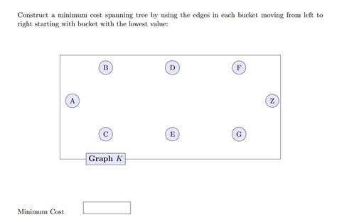 Solved 4 4 Z 6 E 4 G Graph K3 14 Pts For The Graph K Use