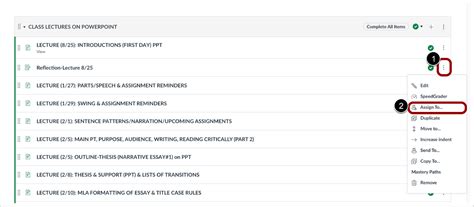 New Assign To Workflow Canvas At Georgetown