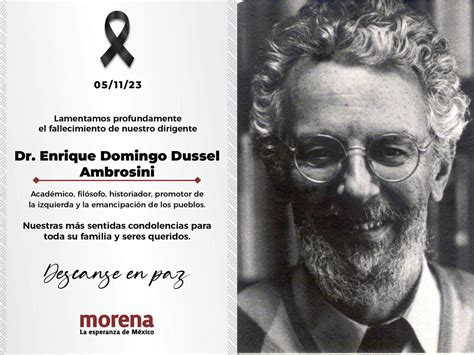 Amlo Lamenta La Muerte De Enrique Dussel “siempre Nos Ayudó A