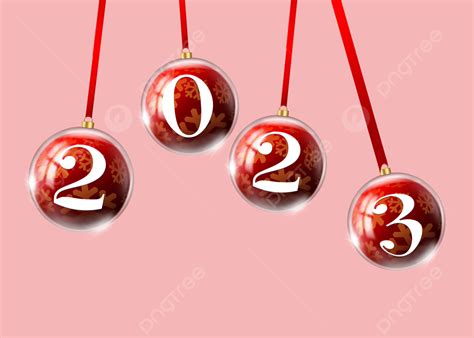 2023 новогодний шар красный Фон Новый год 2023 мяч с Новым Годом фон картинки и Фото для